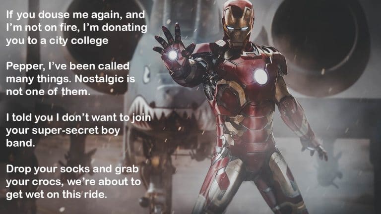 20+ Best Online Iron Man Funny Quotes