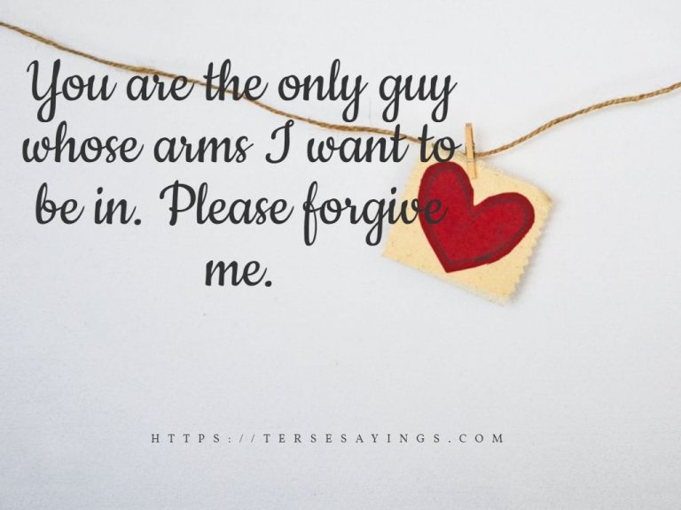 100+ forgiveness love quotes for him