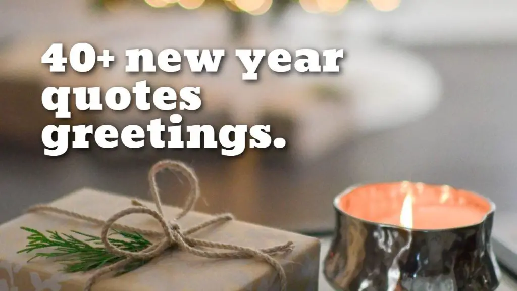 New Year Quotes Greetings