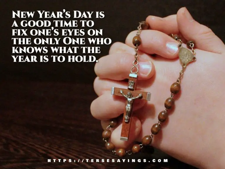 New Year quotes Jesus