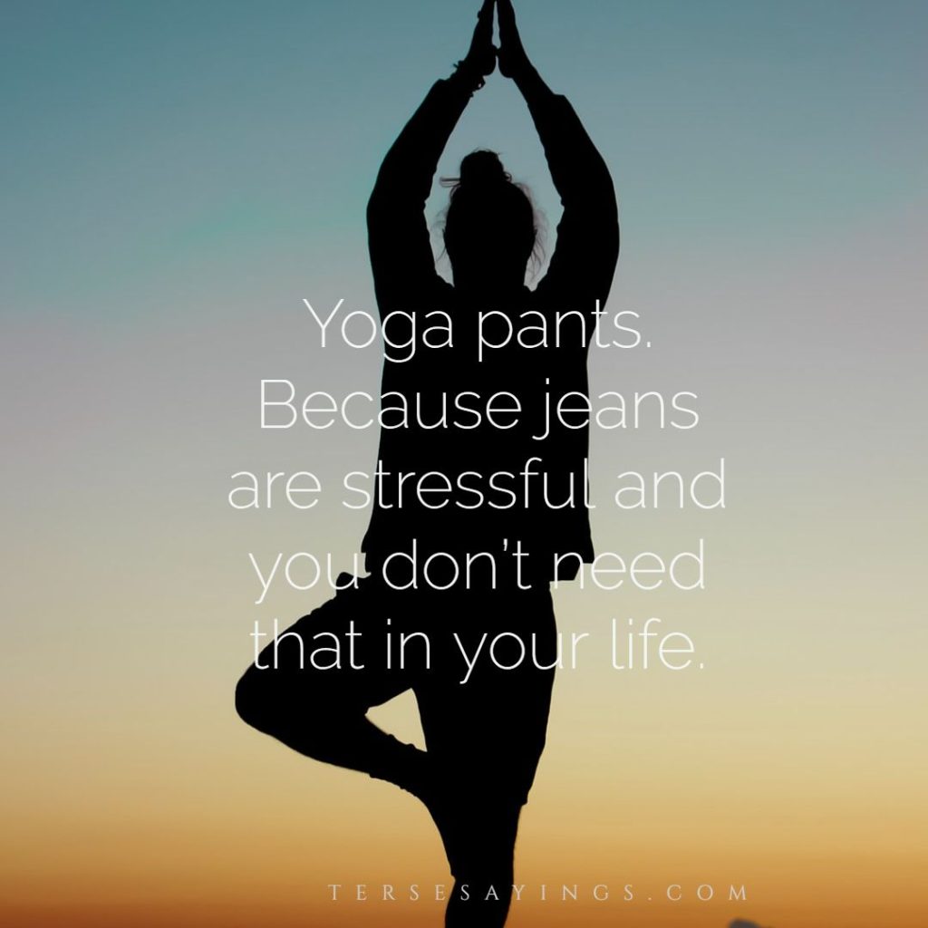 funny yoga quotes,