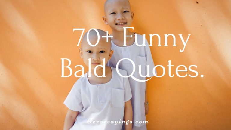 funny bald quotes