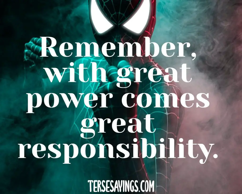 50 Best Inspirational Spiderman Quotes