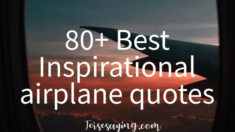 80+ Best Inspirational Airplane quotes
