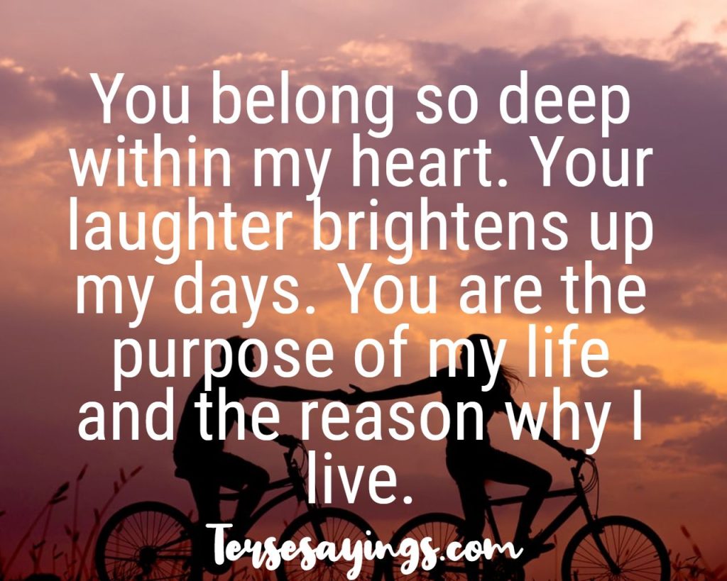 80+ Best I want you in my life quotes