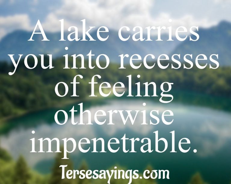 100+ Best lake life quotes