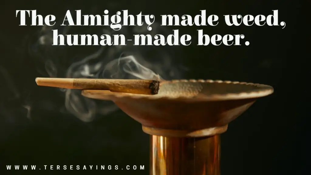 100 + Funny and Interesting Weed Quotes