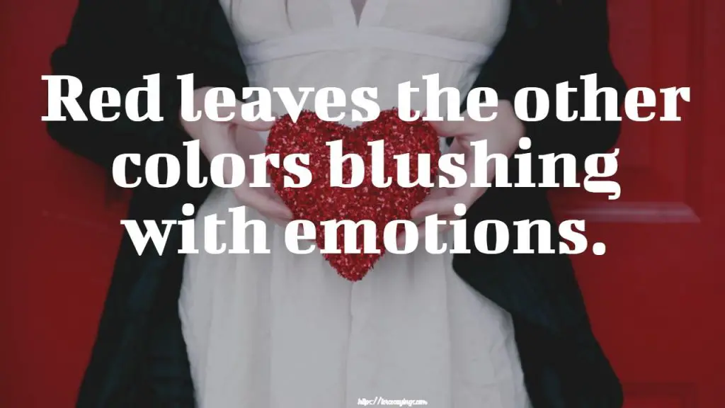 Top 80 + Red Quotes About for the Red color Lover