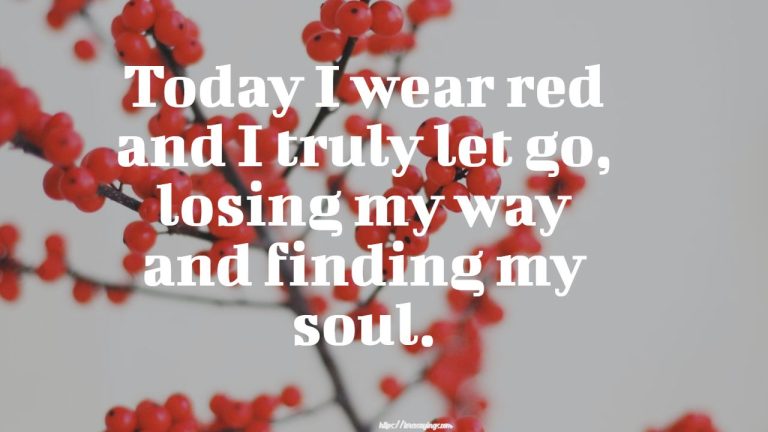 Top 80 + Red Quotes About for the Red color Lover