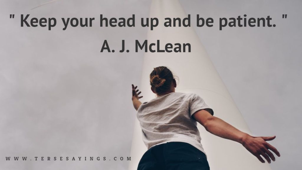 Keep Your Head up Quotes