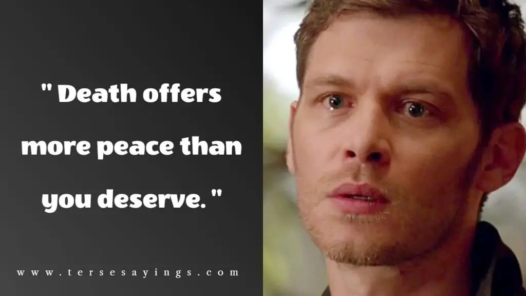 Klaus Mikaelson Quotes