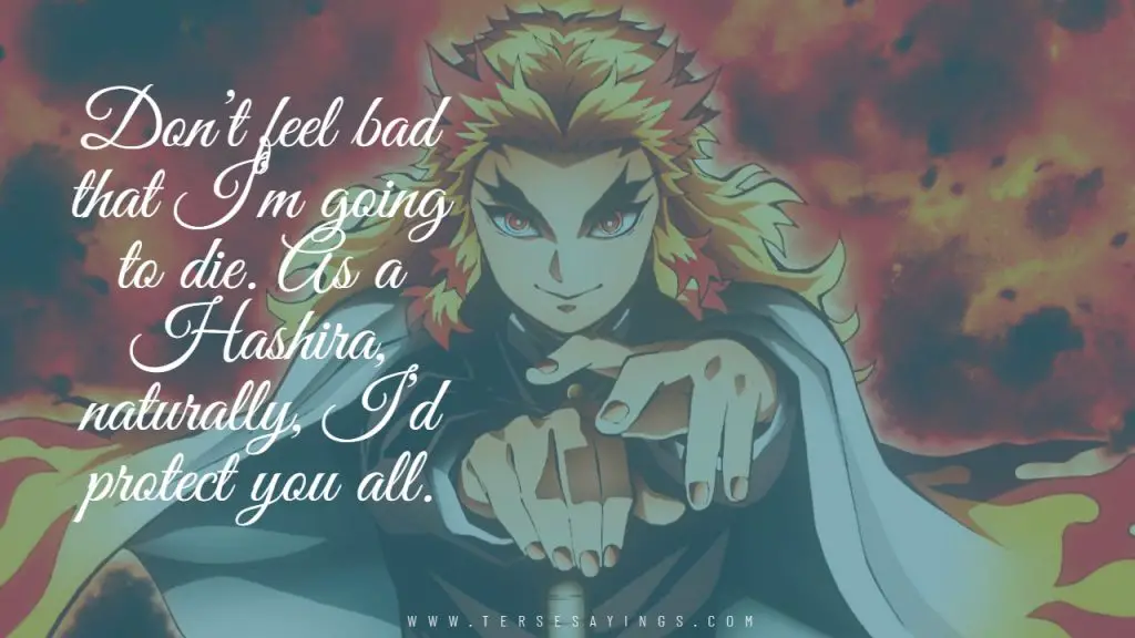 Best 40 + Rengoku Quotes Saying and famous