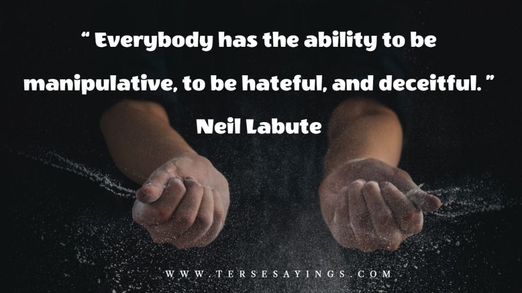 Manipulation Quotes