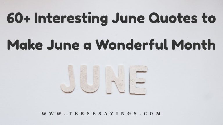 June Quotes
