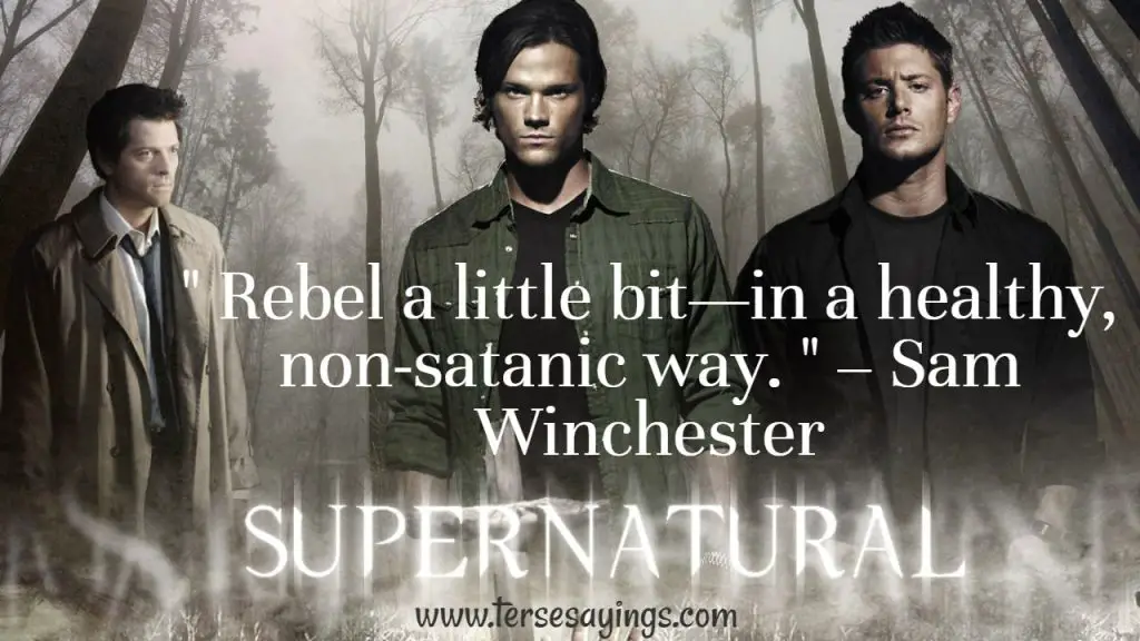 Supernatural Quotes