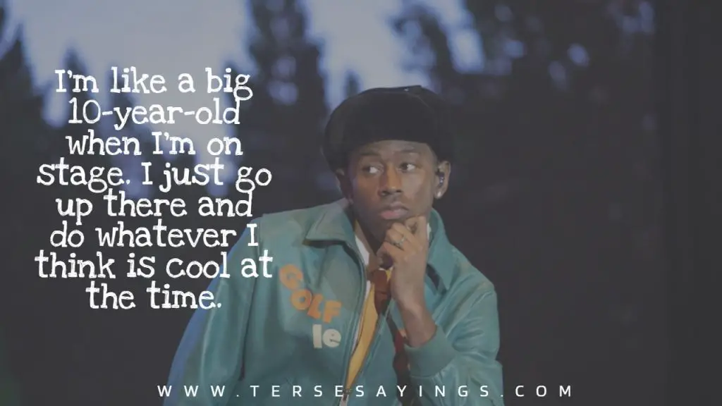 Best 70 + Tyler The Creator Quotes From the American Rapper Star
