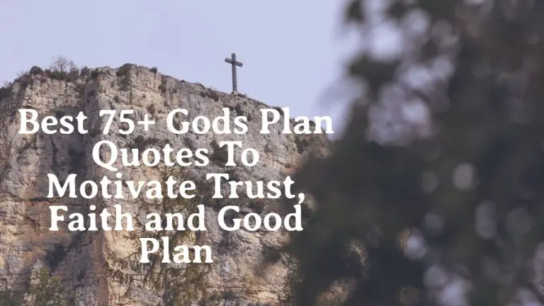 Gods Plan Quotes
