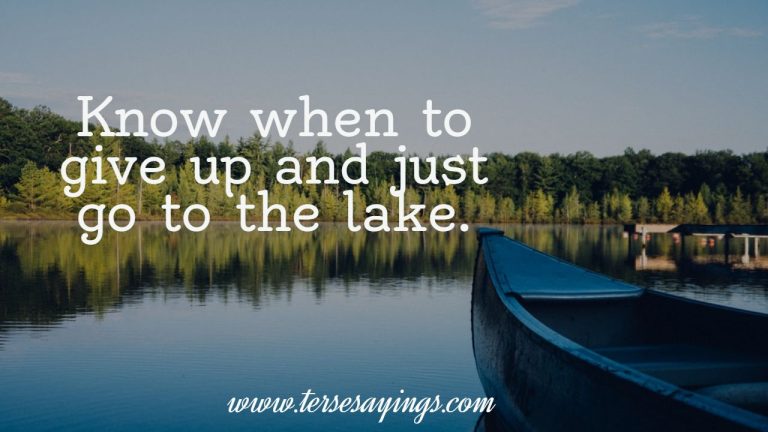 Lake Quotes