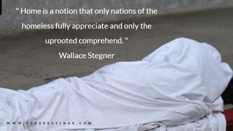 Homelessness Quotes, Famous Homelessness Quotes